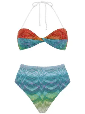 Missoni Chevron Bikini Set - Multicolour