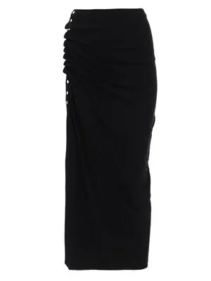 Rabanne Midi Skirt - Black