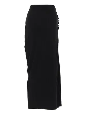 Rabanne Midi Skirt - Black
