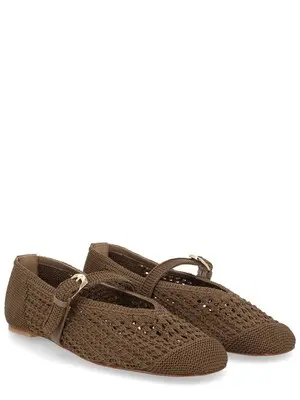 STUART WEITZMAN Ballerina "leora Mary Gane - Brown