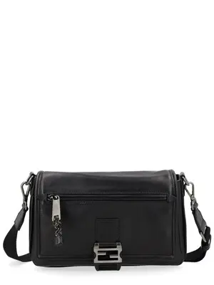 Fendi Flux Messenger Bag - Black