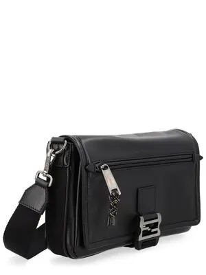 Fendi Flux Messenger Bag - Black
