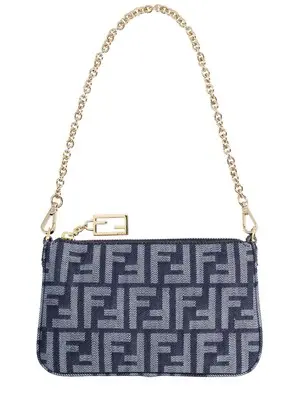 Fendi Pochette Baguette - Blue