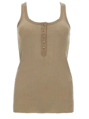 Isabel Marant Étoile Helma Tank Top - Brown