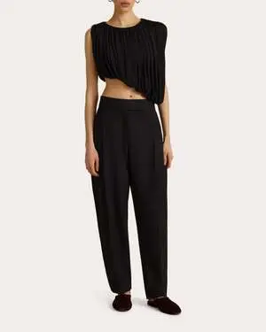 Marina Moscone Asymmetrical Tops