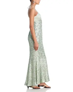 Simkhai Zarena Embellished Maxi Dress