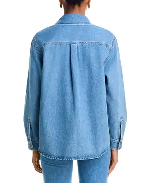 BLAZÉ MILANO Nariida Berber Denim Shirt