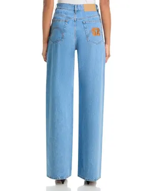 BLAZÉ MILANO Nariida Java Wide Leg Jeans