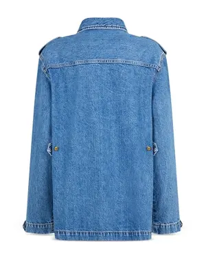 BLAZÉ MILANO Nariida Sahariana Denim Jacket - Maya