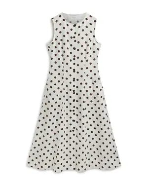 HOBBS LONDON Carmen Linen Midi Dress