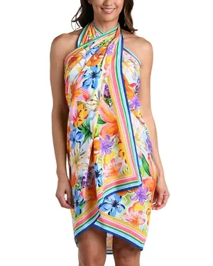 La Blanca Flora De Fruta Sarong Cover Up