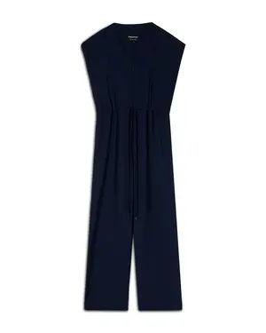 Whistles Drawstring Sleeveless Jumpsuit