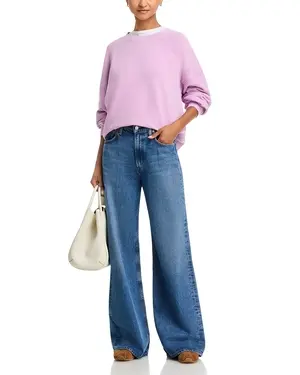 American Vintage Atubay Sweatshirt - Orchidee Chine
