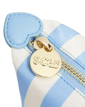Stoney Clover Lane Small Nylon Pouchette - Blue