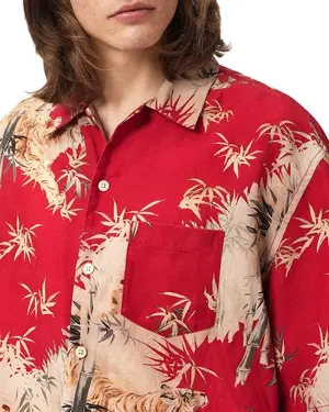 ALLSAINTS Kingdom Oversized Fit Wildlife Graphic Shirt