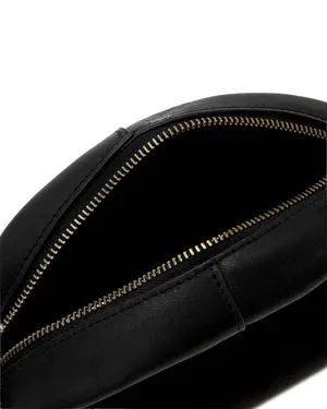 ALLSAINTS Rosalie Small Leather Crossbody Bag - Black