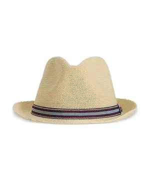 Barbour Linford Trilby Summer Hat - Ecru