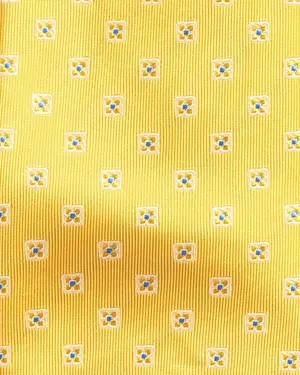 Canali Classic Flower Box Tie - Yellow