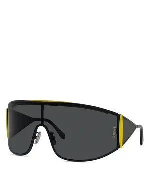 Loewe Signature Mask Sunglasses - Black/grey