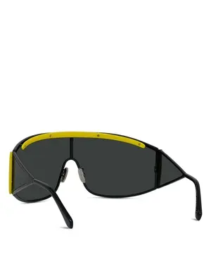 Loewe Signature Mask Sunglasses - Black/grey