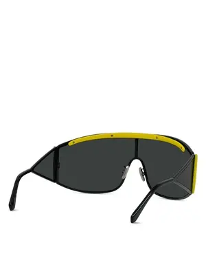 Loewe Signature Mask Sunglasses - Black/grey