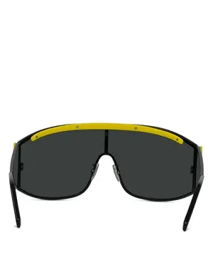 Loewe Signature Mask Sunglasses - Black/grey