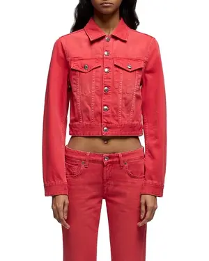 7 For All Mankind Zip Up Jackets For Women