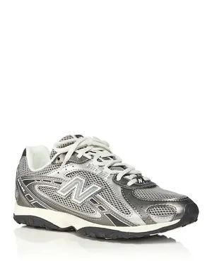 New Balance Silver Tone Sneakers For Women