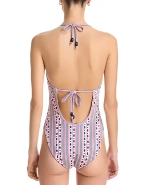 Aqua Swim Ring Printed One Piece Swimsuit