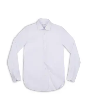 Thomas Pink Textured Solid Dress Shirt