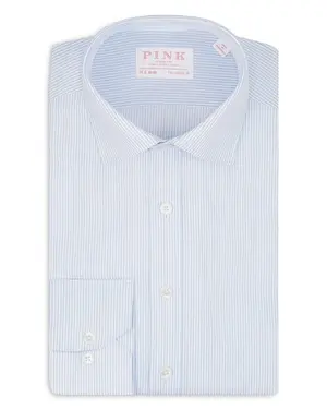 Thomas Pink Stripe Dress Shirt