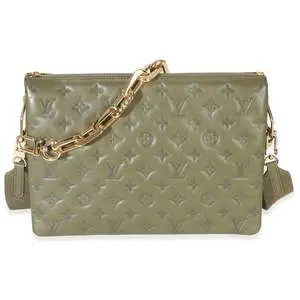 LOUIS VUITTON Louis Vuitton Coussin MM Green