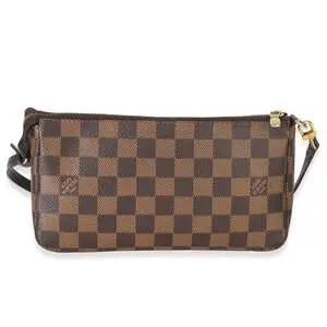 LOUIS VUITTON Damier Ebene Canvas Pochette Accessoires Nm - Brown
