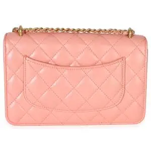 Chanel Wallet On Chain - Pink