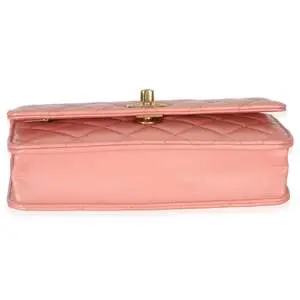 Chanel Wallet On Chain - Pink