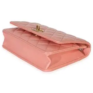 Chanel Wallet On Chain - Pink
