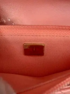 Chanel Wallet On Chain - Pink