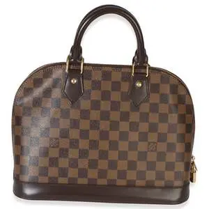 LOUIS VUITTON Damier Ebene Canvas Alma Pm