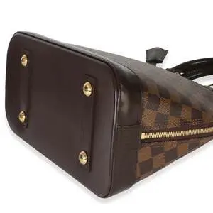 LOUIS VUITTON Damier Ebene Canvas Alma Pm