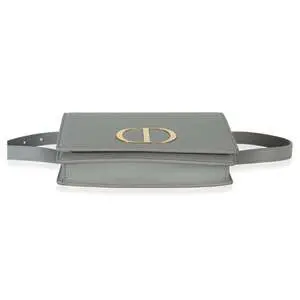Dior Grained Calfskin 30 Montaigne 2-in-1 Pouch - Blue