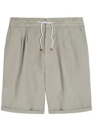 Brunello Cucinelli Elasticated Shorts For Men
