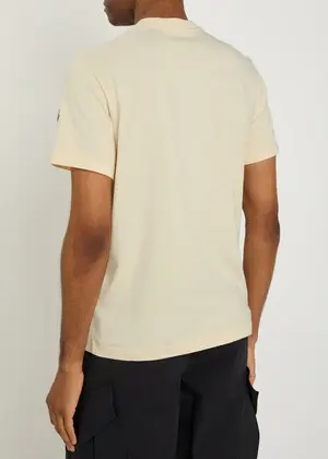 Moncler Logo Cotton T-shirt - White