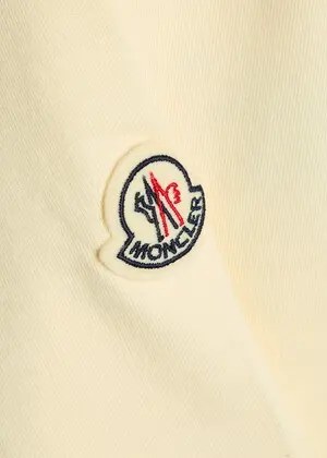 Moncler Logo Cotton T-shirt - White