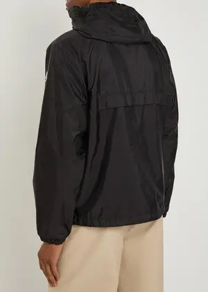 Moncler Nidge Hooded Nylon Jacket - Black