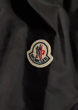 Moncler Nidge Hooded Nylon Jacket - Black