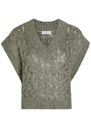 BRUNELLO CUCINELLI Sequin Sweaters