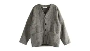 Our Legacy Wool Cardigan - Mole Grey