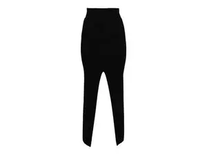 Rick Owens Short Sliced Skirt - Black