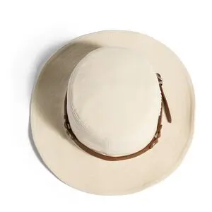 Miu Miu Drill Hat - Ecru