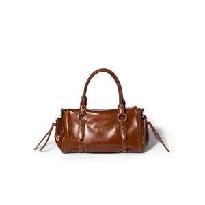 Miu Miu Glossy Leather Handbag